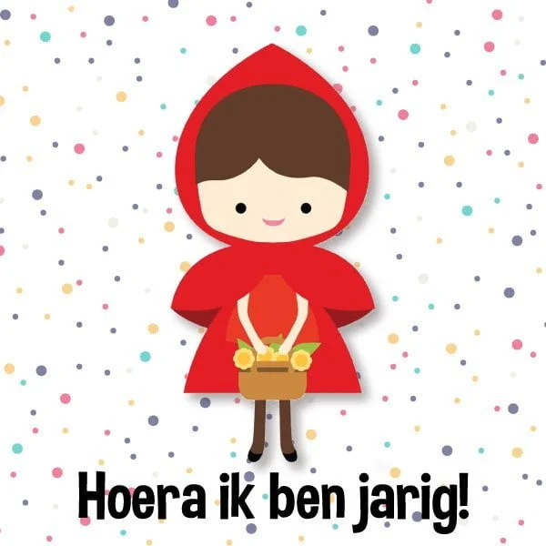 Tekening Roodkapje Leuk Voor Kids – Langnek Met Roodkapje